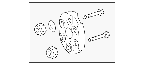 Mercedes-Benz 0004111100 Genuine OEM Flex Coupling for sale online | eBay