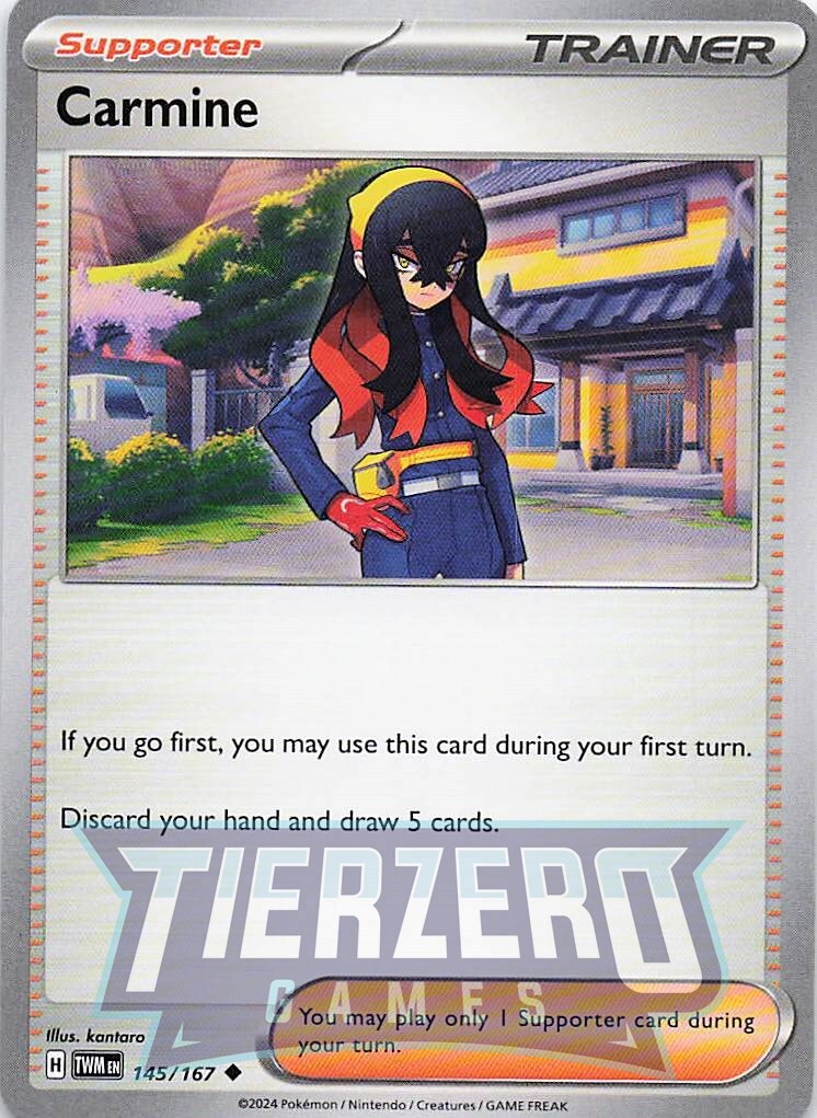 Pokemon Carmine 145/167 Uncommon Near Mint | eBay