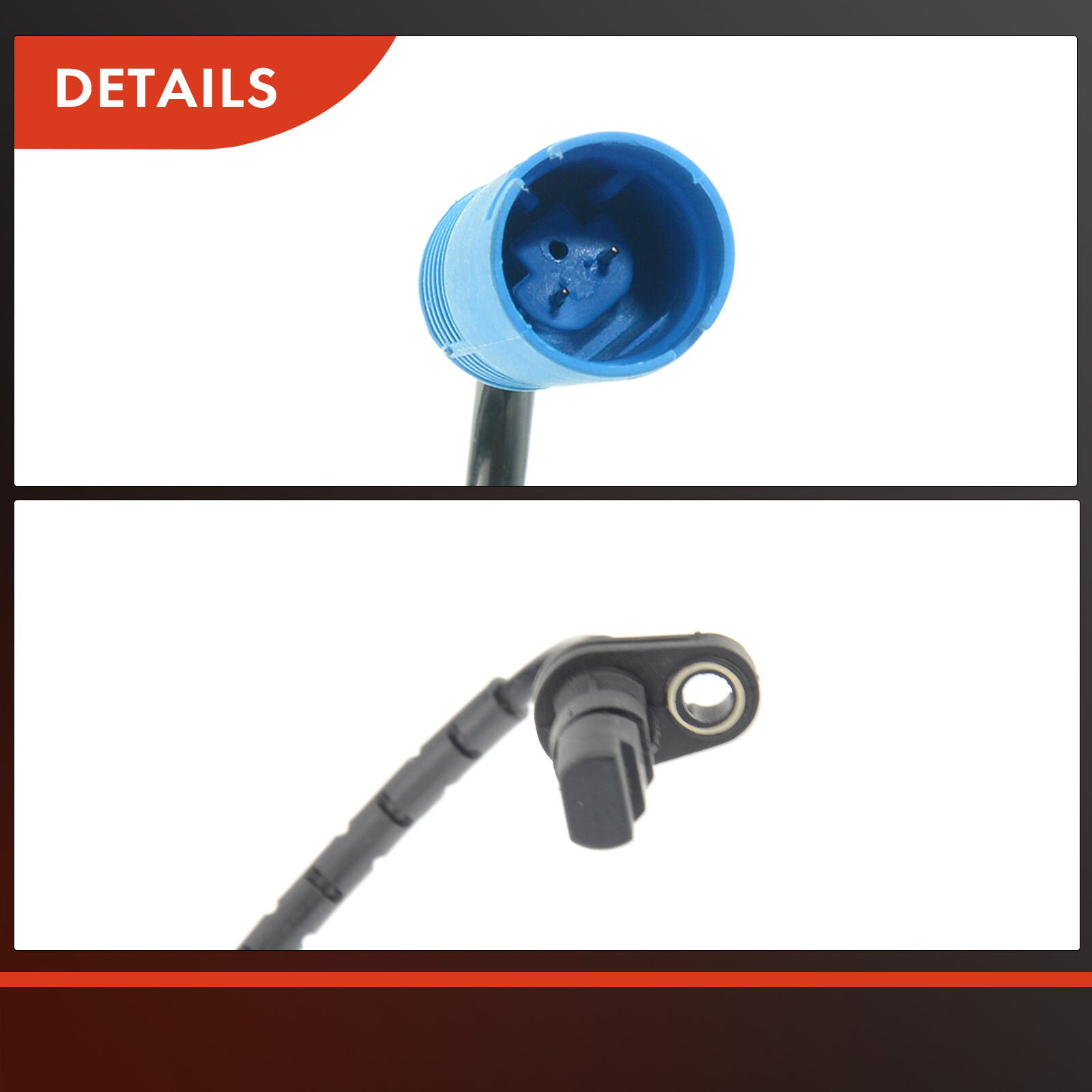 1x Rear Driver/ Passenger ABS Wheel Speed Sensor for BMW E38 740i 740iL ...