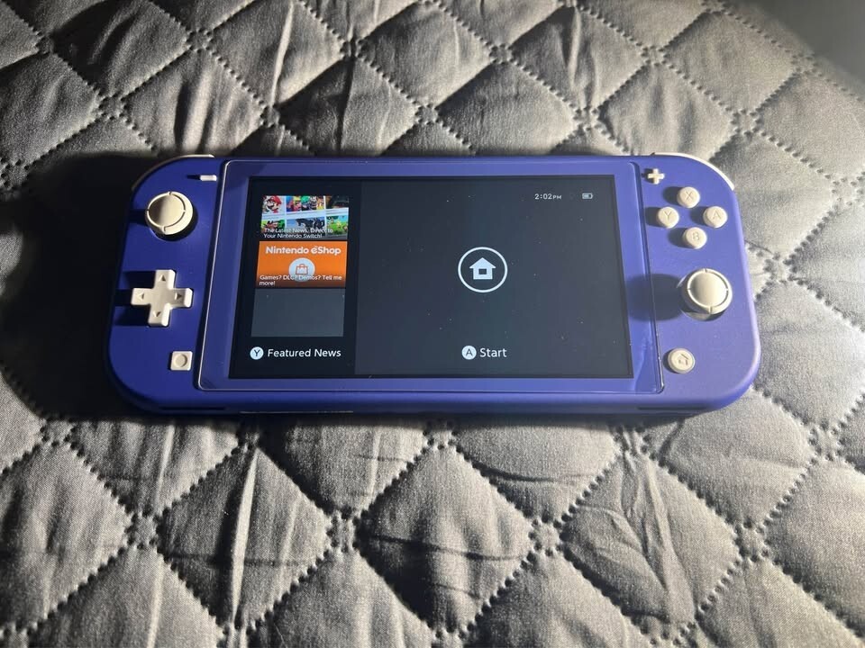 Nintendo Switch Lite Purple Handheld Bundle - Games, Acces. & More ...