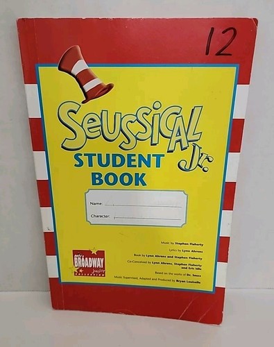 Seussical Jr Student Book Script Preowned 1998 Hilldale Music MTI Jr ...
