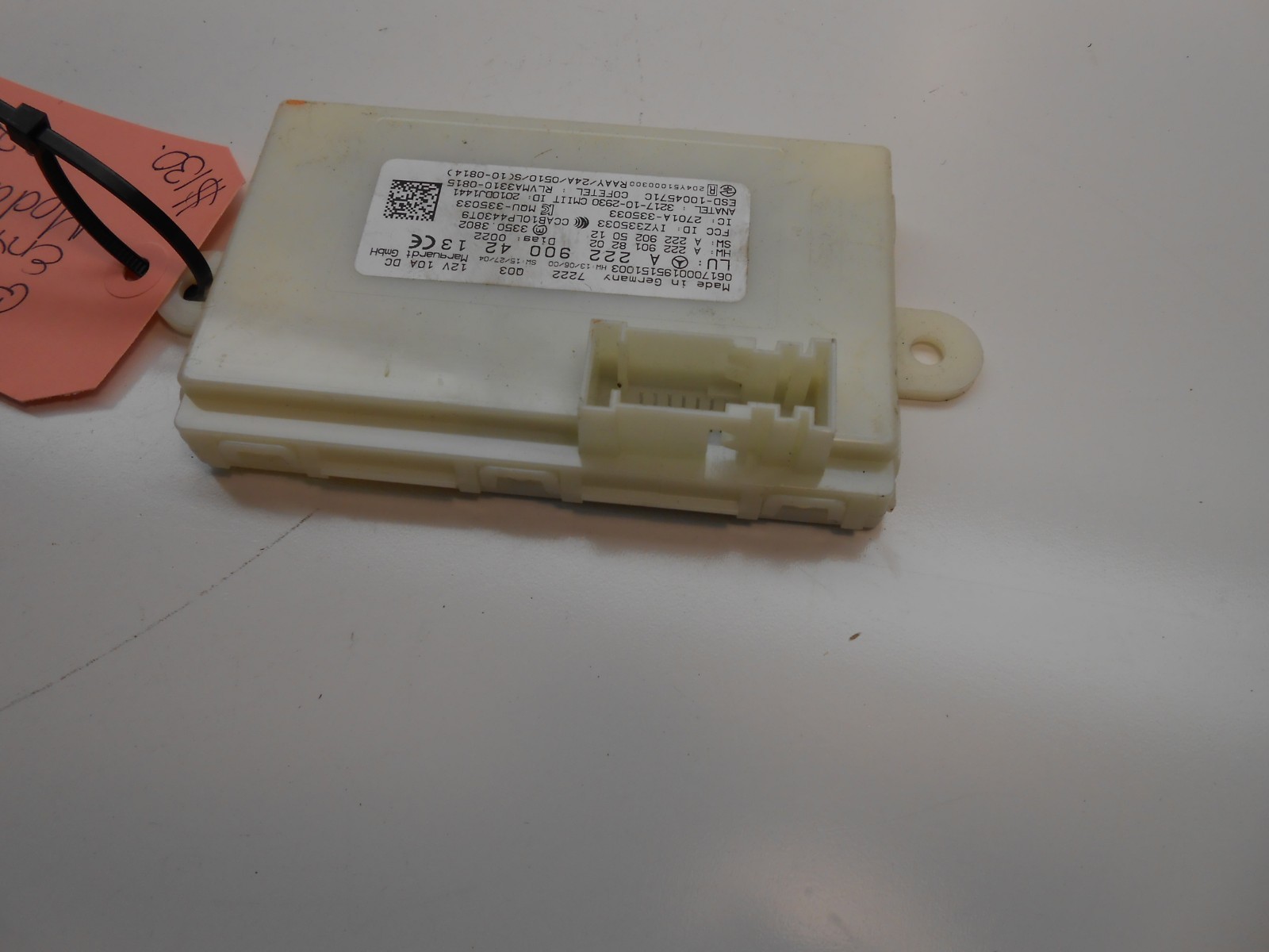MERCEDES C-Class Key-Less AntiI Theft Module A2229004213 / 2229004213 ...