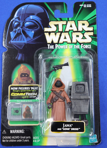 Vintage 1999 Hasbro Star Wars The Power Of The Force Jawa Action Figure ...