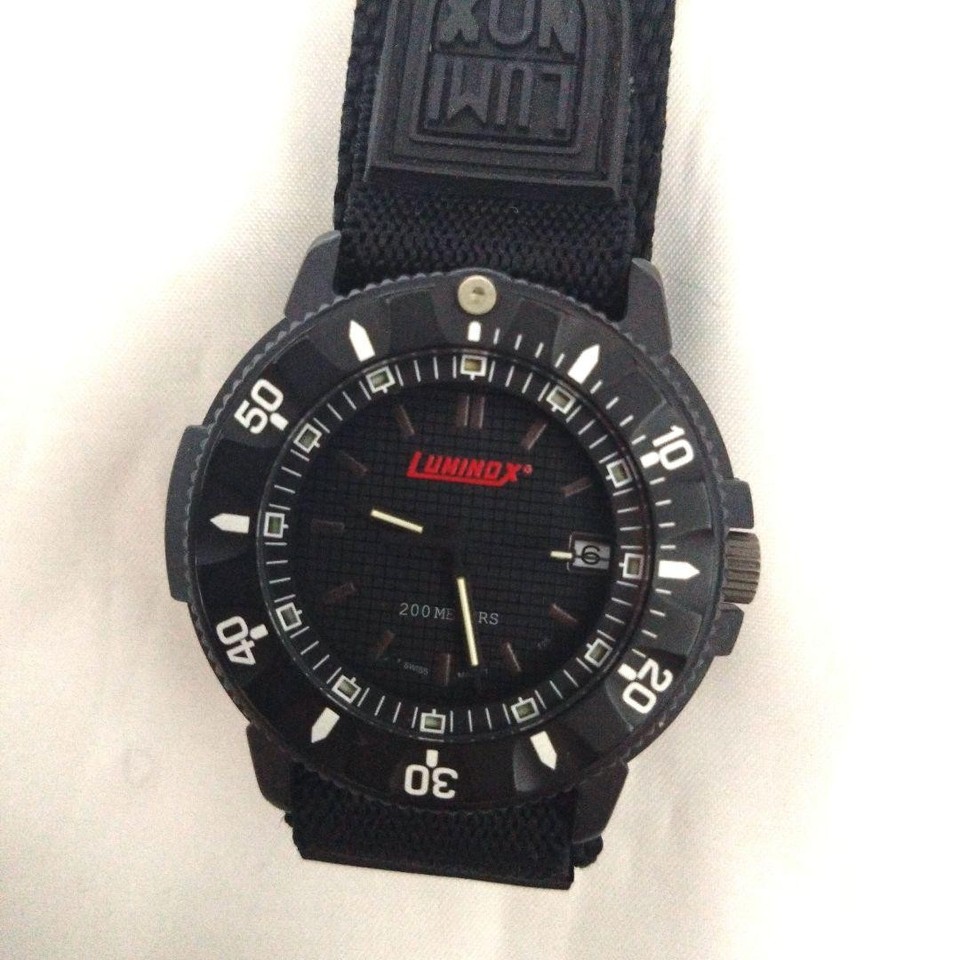 Luminox Limited Edition Watch Red Logo 1000 Pieces Rare Pre-owned | eBay