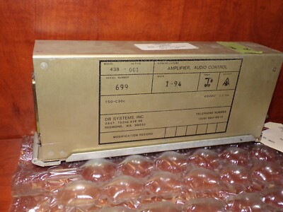DB Systems Audio Control AMP 438-001 | eBay