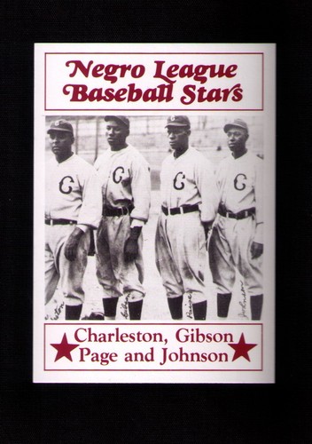 1986 Negro Leagues Baseball Cards League Stars #4 Josh Gibson Larry ...
