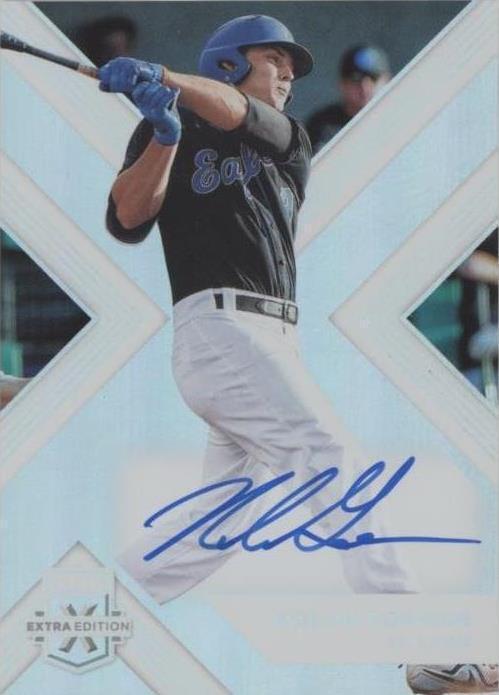 2018 Panini Elite Extra Edition - Nolan Gorman #18 Autographs (AU, RC ...