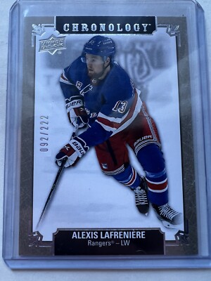 2019-20 Upper Deck Chronology Redemption Alexis Lafreniere Rookie Card ...