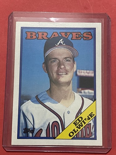 1988 Topps - #353 Ed Olwine Atlanta Braves | eBay
