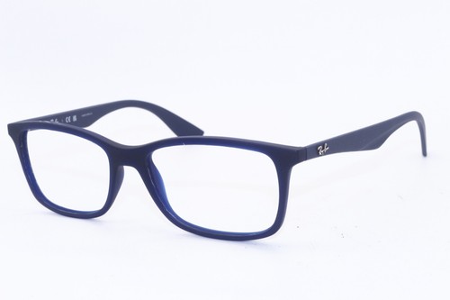RAY-BAN RB 7047 5450 MATTE BLUE AUTHENTIC FRAMES EYEGLASSES 56-17 | eBay