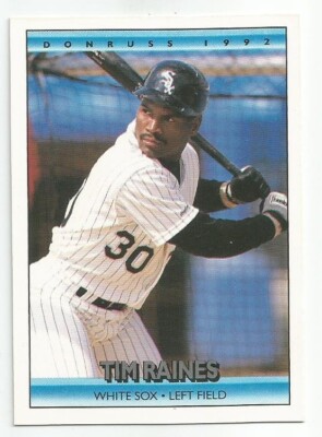 TIM ROCK RAINES 1992 DONRUSS CARD NM-MT CONDITION | eBay