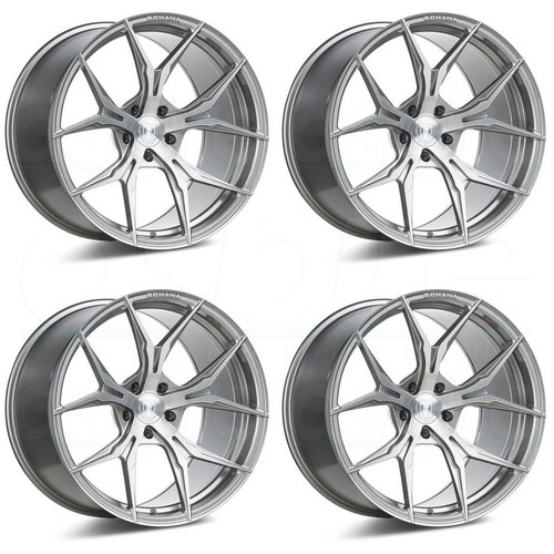 19x8.5 Rohana RFX5 5x112 42 Titanium Wheels Rims Set(4) 66.56 | eBay