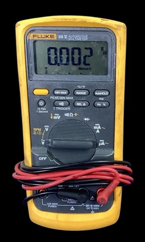 Fluke 88 V Deluxe Automotive Multimeter | eBay