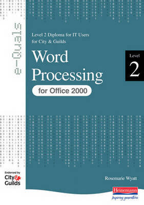 Word Processing Level 2 Diploma for IT Users for City and Guilds e ...