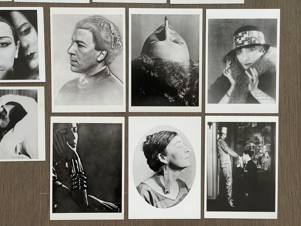 SALE! Super RARE! Man Ray - 12 Vintage Postcards, Duchamp, KIKI, Breton ...