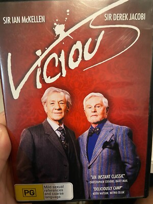 Vicious Season 1 region 4 DVD (Sir Ian McKellen British comedy tv ...