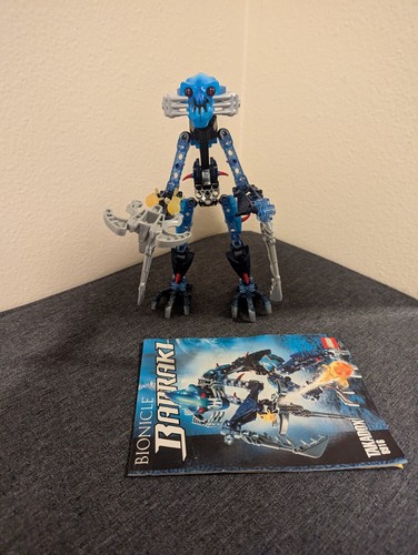 100% complete/great condition Lego Bionicle set 8916 Barraki Takadox ...