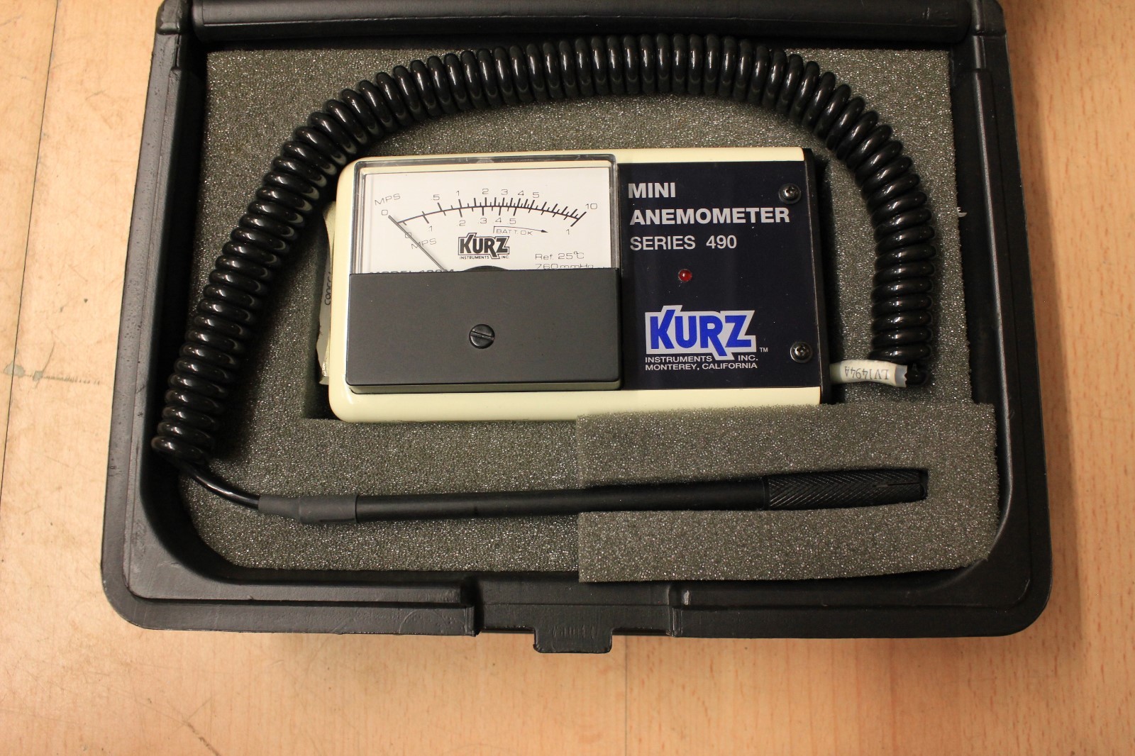 Kurz Instruments Inc. Mini Anemometer Serie 490 Windmessgerät ...