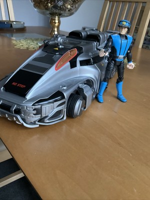 Gerry Anderson Captain Scarlet Rhino SPV With Captain Blue Figure With ...