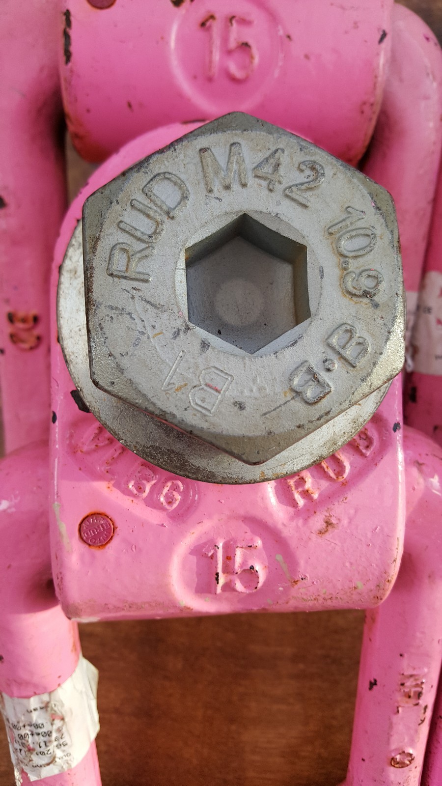 RUD VLBG 15 TONNE LOAD RING X 4. M42 | eBay UK