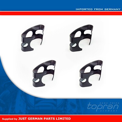 4X Brake Hose Retaining Clip Metal Clamp Spring - Fits VW - 4D0611715B ...