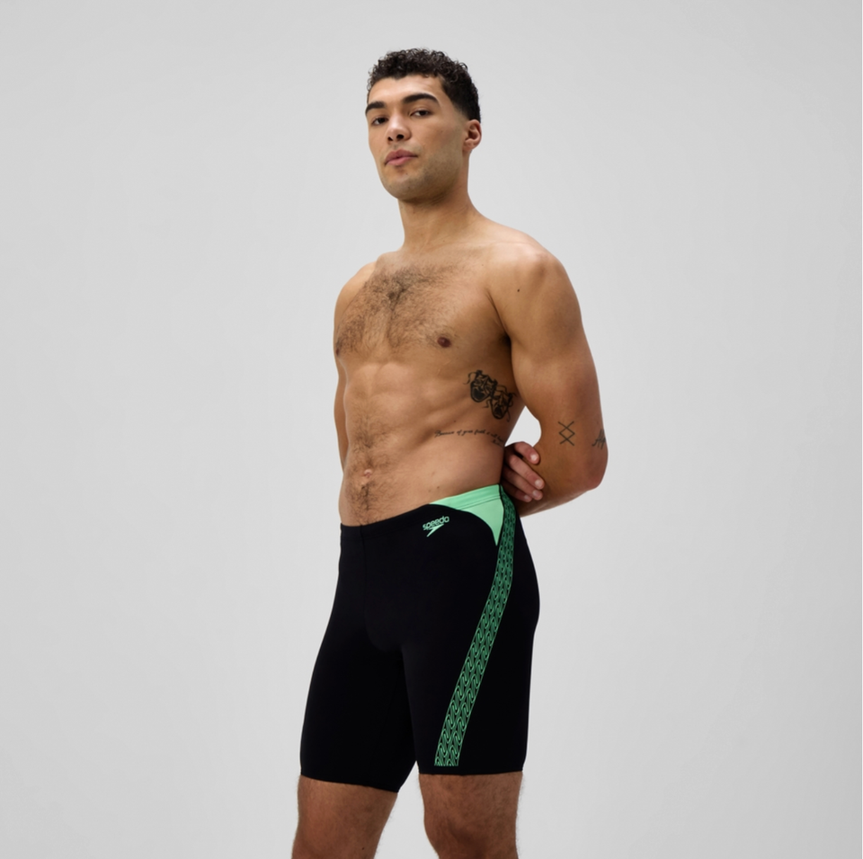 Speedo Men's Hyperboom Splice Jammer Swimsuit Swimming Costume Shorts ...