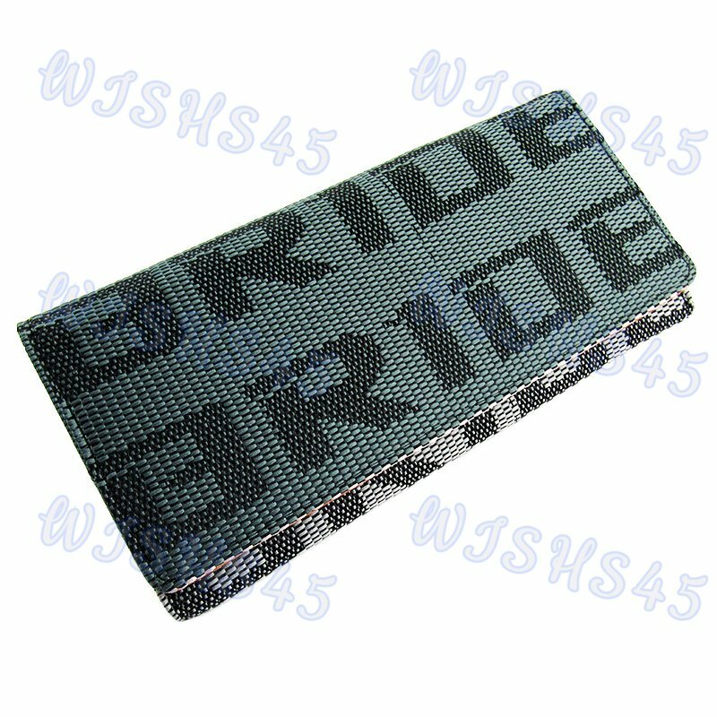 Brown Gradation Bride Racing Women Ladies Wallet Clutch Trifold Fabric ...