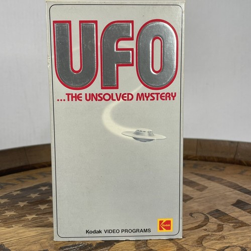 Must See! UFO The Unsolved Mystery VHS 1989 VTG Kodak Rare HTF Video ...