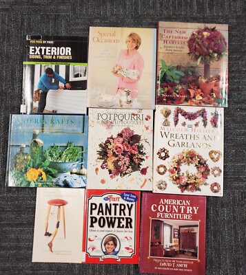 Exciting DIY & Craft Book Set: 9 Essential Guides for Home & Nature ...