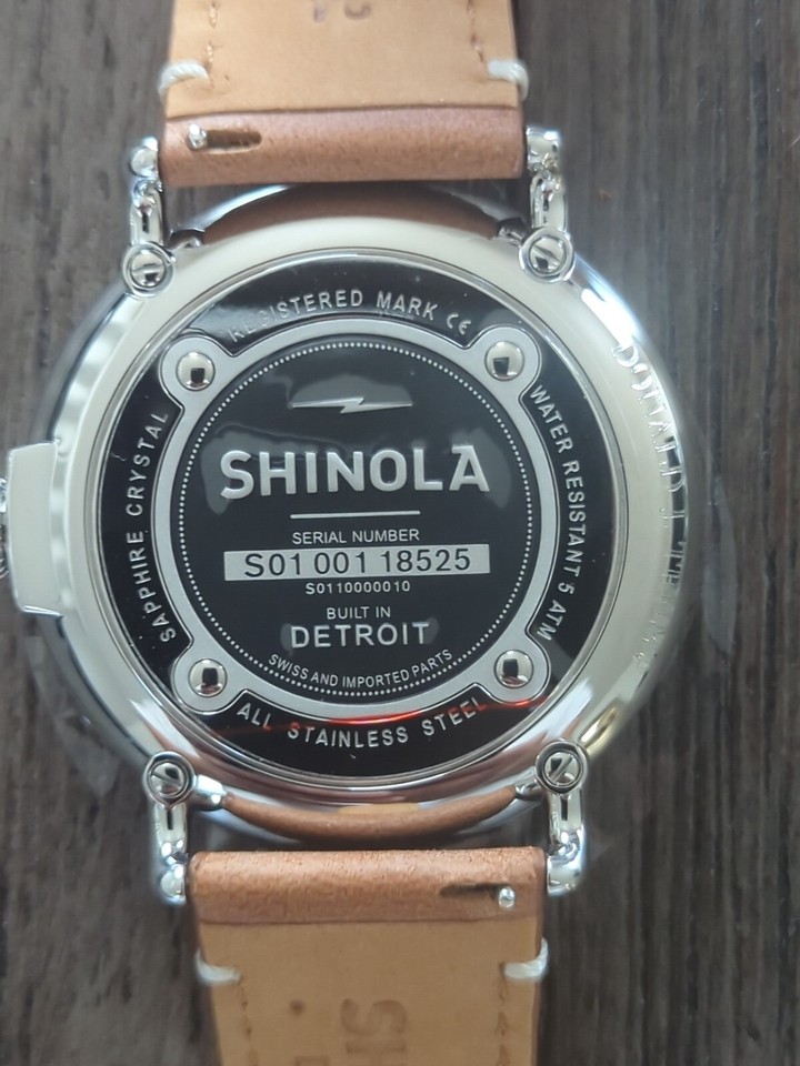 Trump Shinola Runwell POTUS 47mm Watch Presidential Seal White House ...