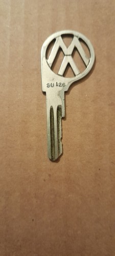 Vintage key VW Volkswagen HUF SU 126 Die Cut Logo 61 thru 65 door ...