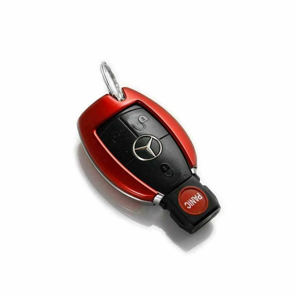 Red Smart Remote Key Cover Shell FOB Case For Mercedes Benz W220 R230 ...