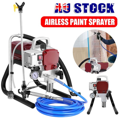 Airless Paint Sprayer Wall Spraying Machine 3300 PSI Commercial 2.2 L ...