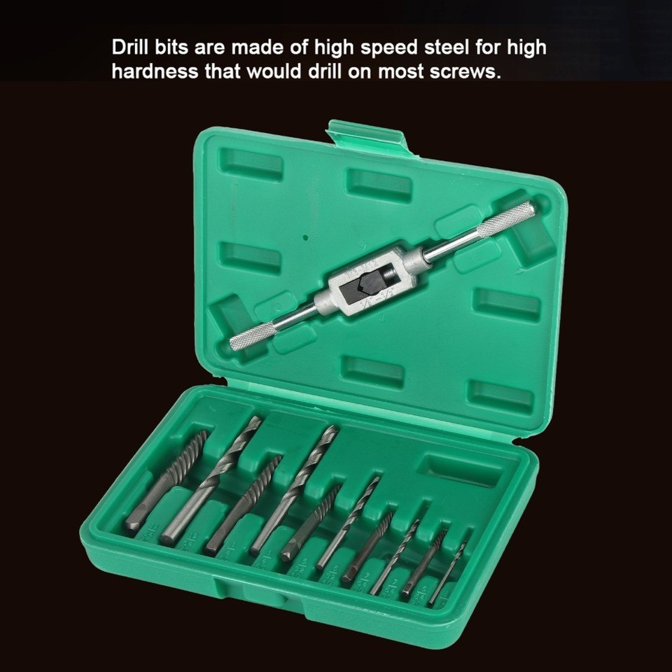 Stud Remover Thread Tap Wrench Tool Kit for Metal, Plastic, Wood | eBay UK