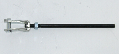 Manual Brake Master Cylinder Push Rod 3/8-24 Thread with Clevis Yoke ...
