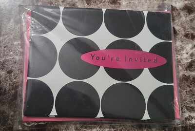 Hallmark Invitation Card Pack- Pola Dot Design, 10 Invitations W ...