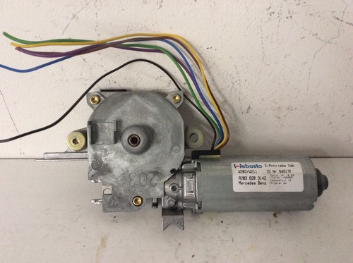 MERCEDES W203 W211 W219 SUNROOF SUN ROOF WINDOW GLASS DRIVE MOTOR ...