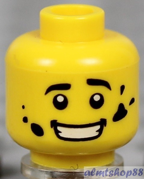 LEGO - MALE Minifigure Heads - PICK YOUR STYLE - Yellow Flesh Faces ...