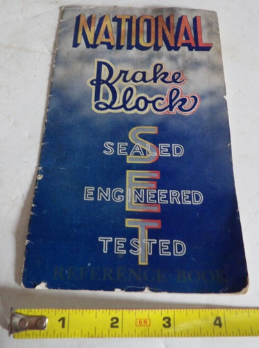 National Brake Block Parts Book Catalogue -cross reference | eBay