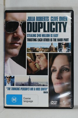 Duplicity (DVD) Julia Roberts / Clive Owens - Reg 4 2 5 Like New (D672 ...