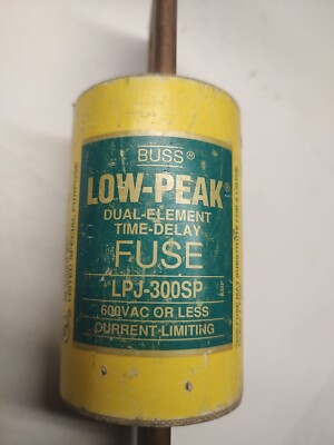 Buss Low Peak LPJ-300SP Dual Element 300 Amp 600 Volt Fuse | eBay