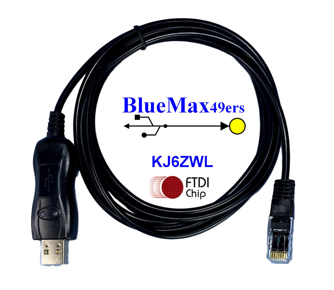 FTDI USB Vertex Programming Cable VX-4500 VX-4500 LTR VX-4600 VX-4600 ...