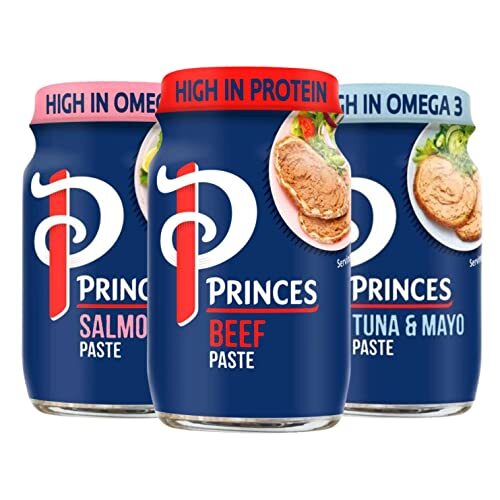 Princes Sandwich Paste Bundle Salmon, Beef, Tuna & Mayo - 3 Pack | eBay UK