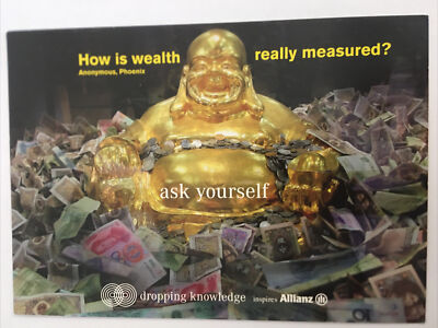 Dropping Knowledge Inspires Allianz Vintage Postcard | eBay