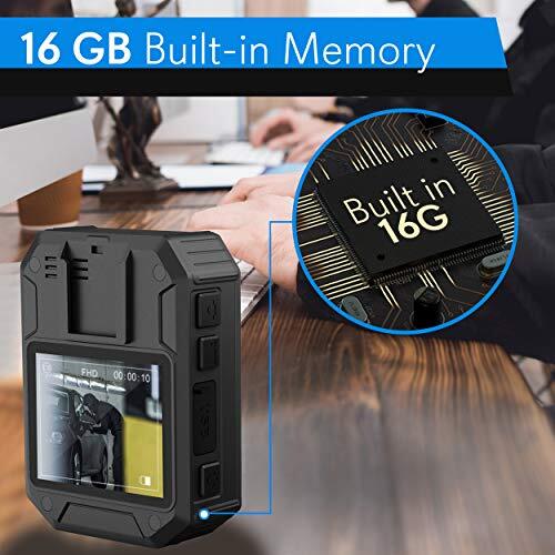 Pyle Police Security Body Camera – HD 1080p, Night Vision, Motion ...