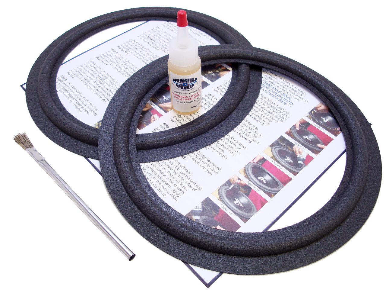 ESS LS5, Model 5 Speaker Foam Surround Repair Kit - 2F10-12 | eBay