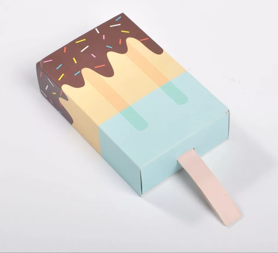 Lollipop Ice Cream shape box, Party Birthday Favour Gift Box | eBay UK