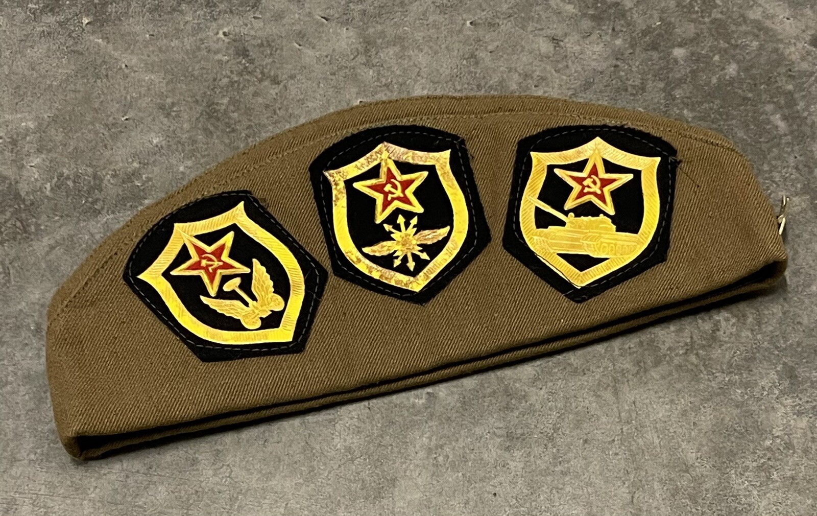 Men’s Russia CCCP Military Militaría War Hat 3 Patches 21 Pins 1974 | eBay