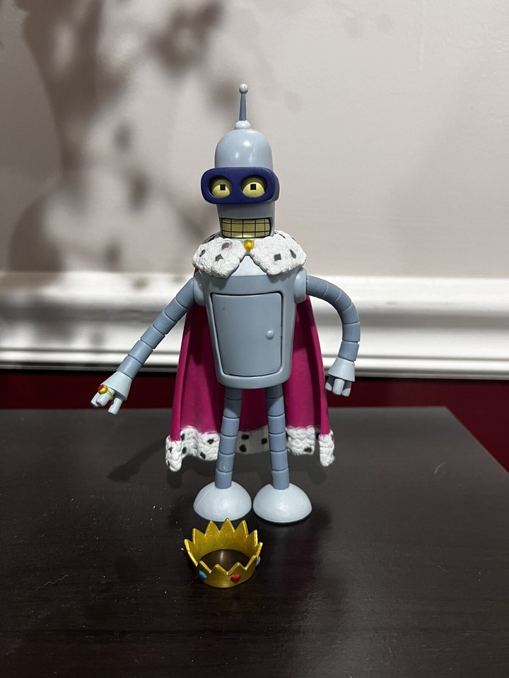 Bender Super King TOYNAMI Futurama Action Figure | eBay