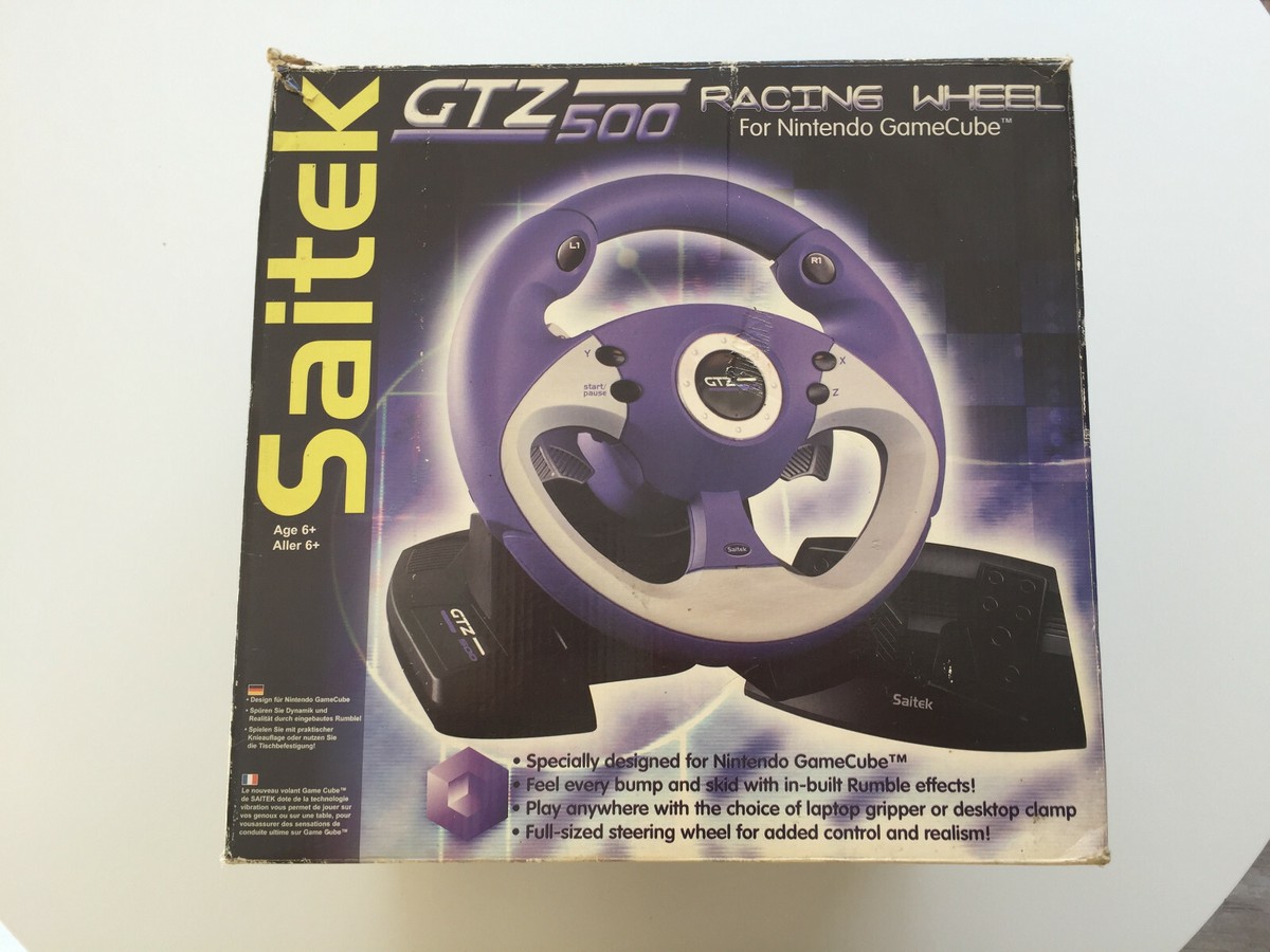 Gamecube Racing Wheel MAD CATZ MC2 STEERING WHEEL